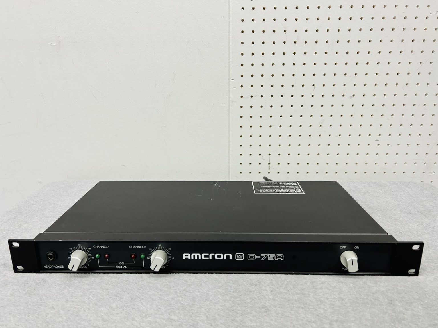 CROWN D-75A 業務用パワーアンプ | SwingAudio Shop