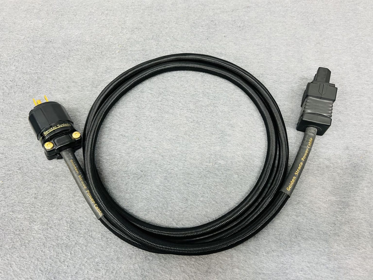 NANOTEC SYSTEMS Golden Strada ♯301 電源ケーブル 1.8m | SwingAudio Shop
